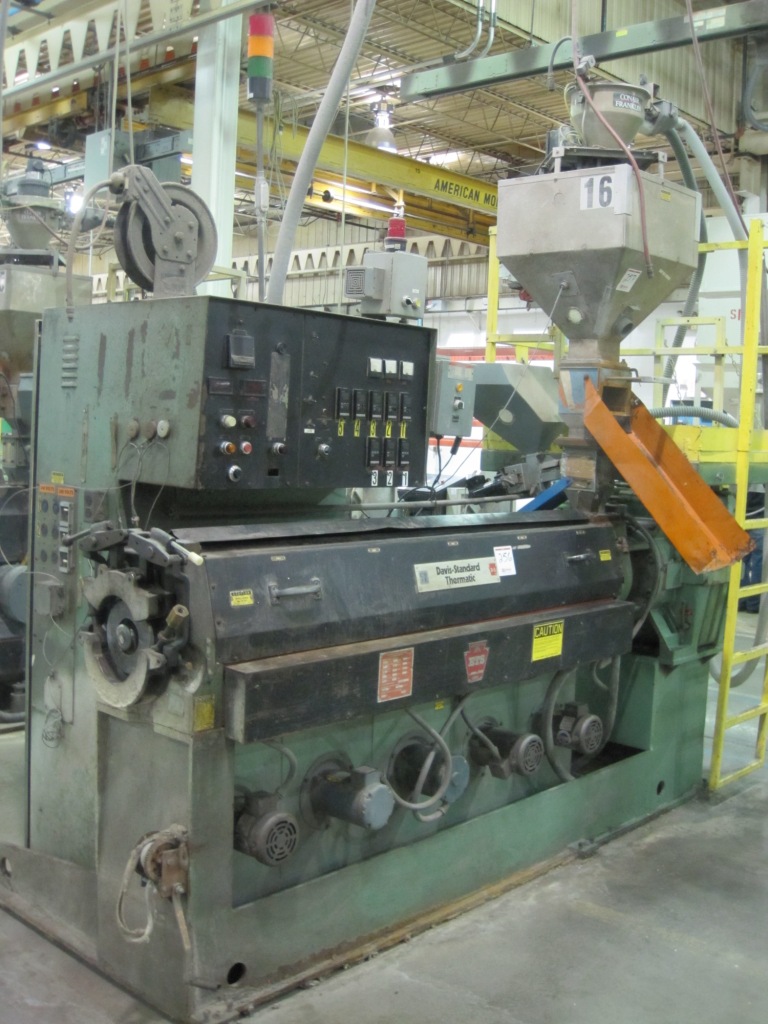 Davis-Standard Vertical & Horizontal Extruders Added to Stock