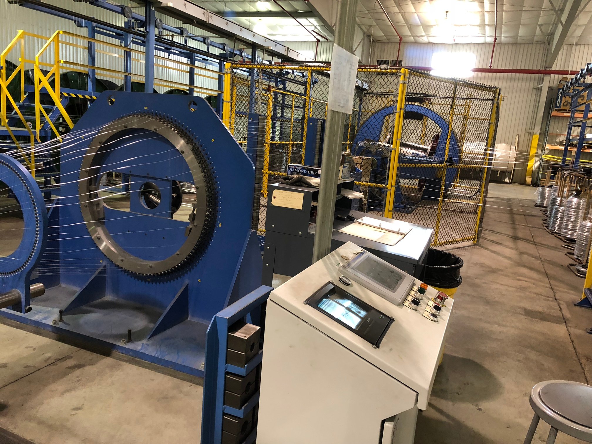 Roteq 110 Steel Wire Armoring Line For Sale